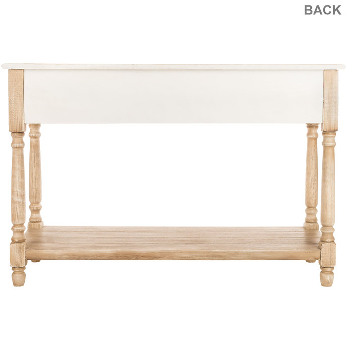 White Stone Wood Console Table | Hobby Lobby | 563056